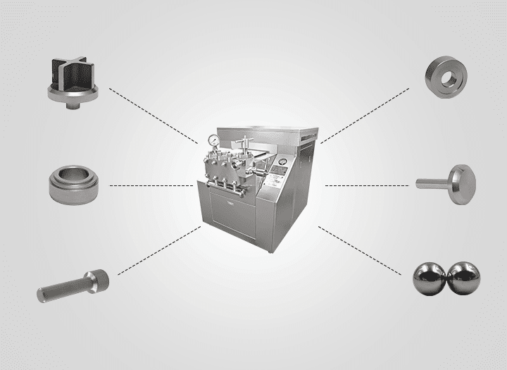 Cobalt Alloy Valve Parts for High Pressure Homogenizer